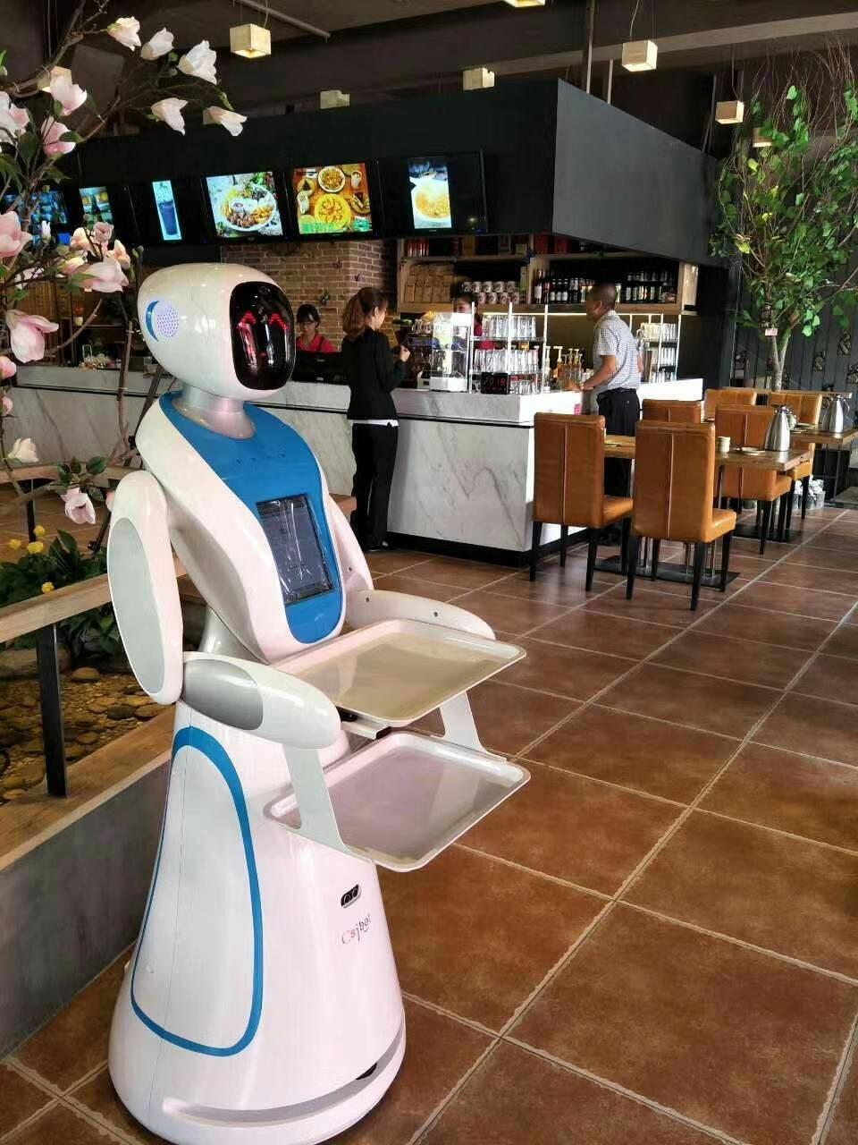 Amy - Robot Chelner - IRIS Robotics | irisrobotics.ro